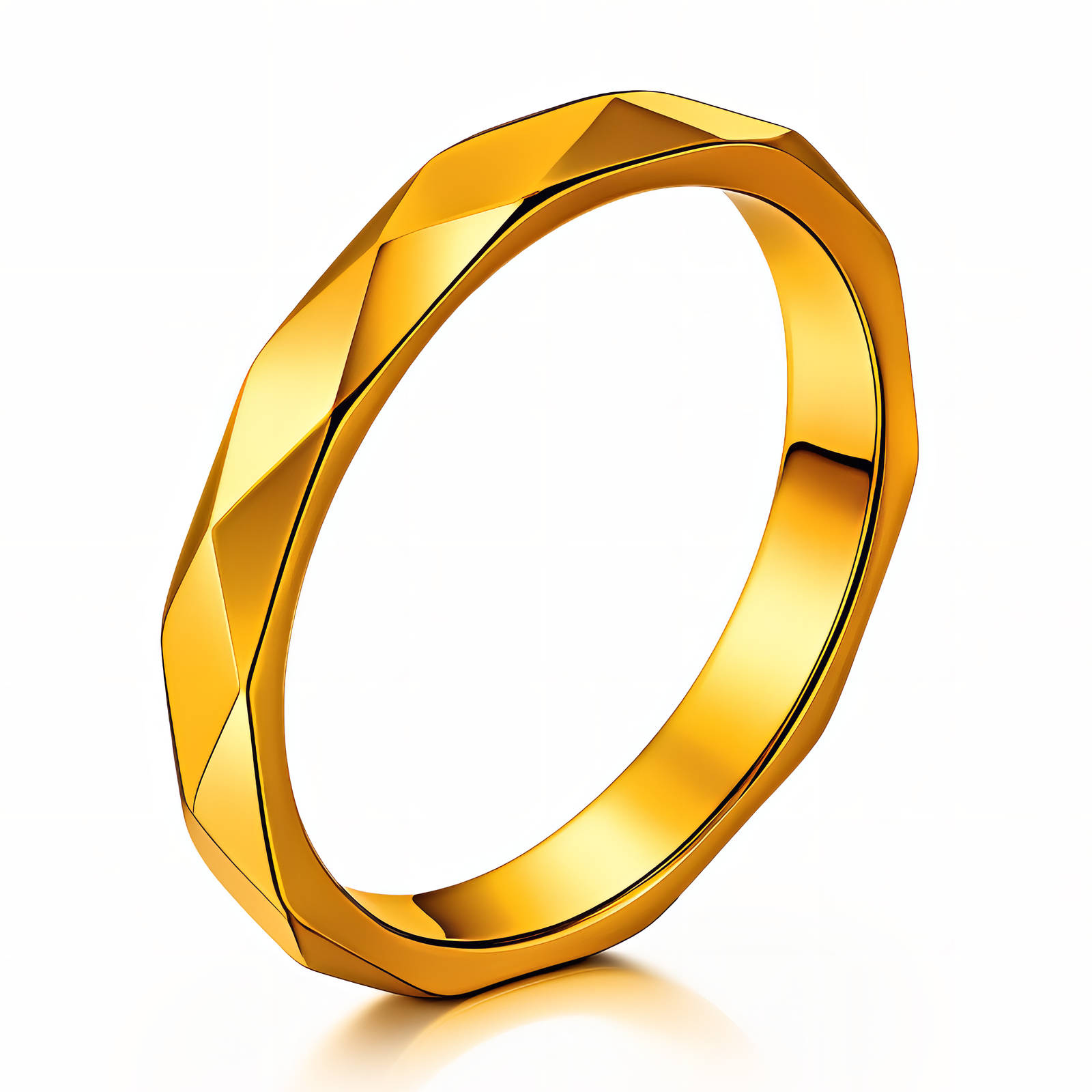 Ring, 18K Gold Plated Steel SKU #89857-0 wholesale supplier -Glozzo